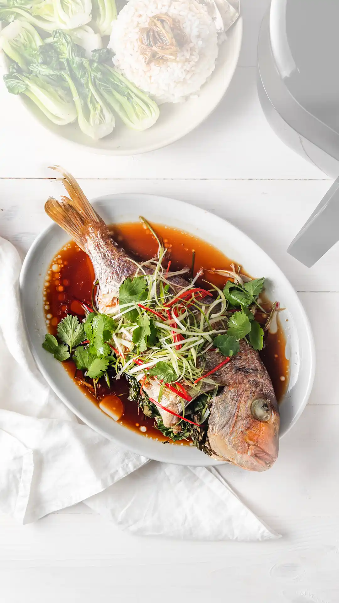 Recettes :: Recettes de base :: Poisson vapeur croustillant au soja et ...
